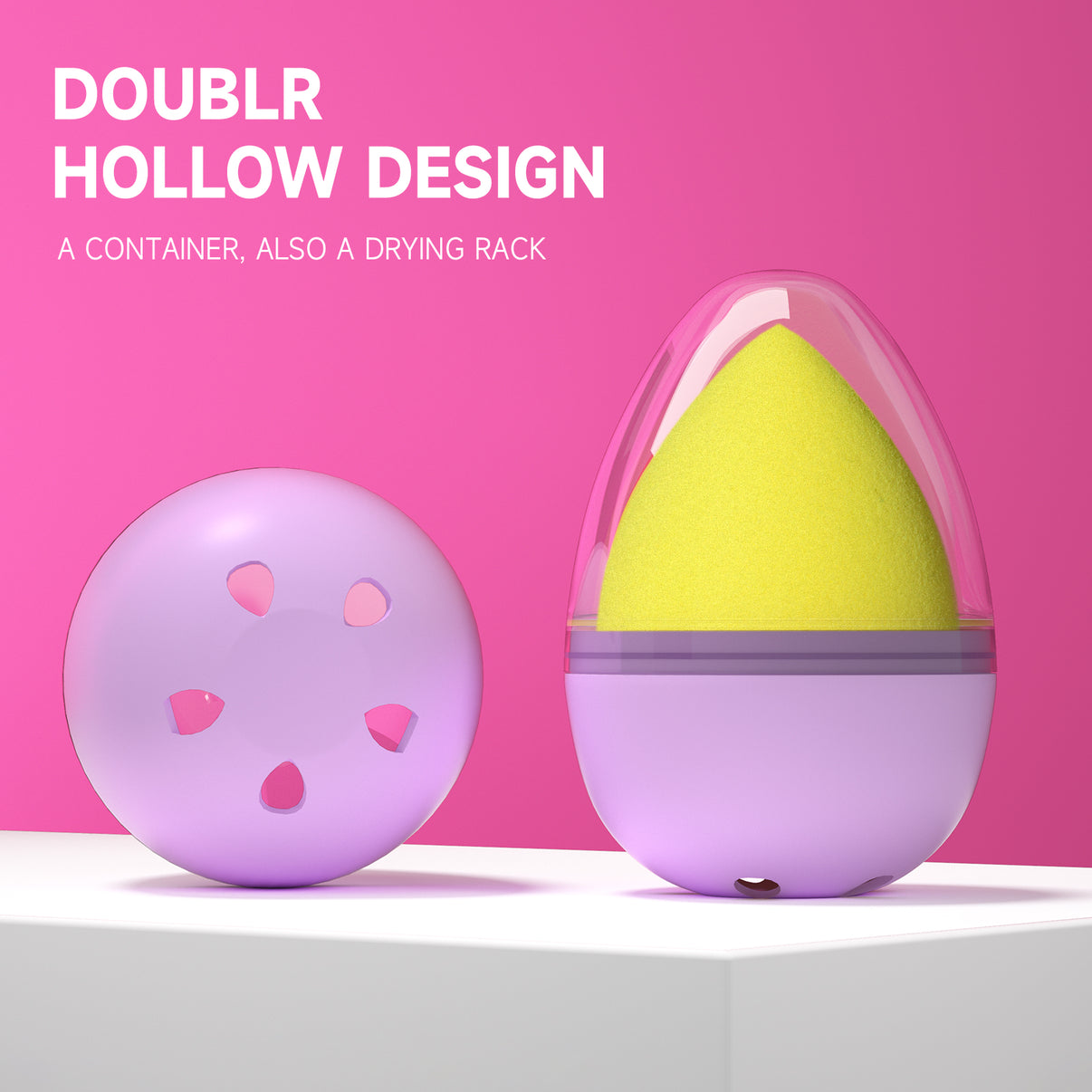 FACEMADE 12 PCS Makeup Sponge Set and 1 Sponge Holder, Makeup Sponges